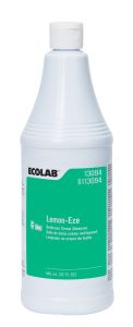 Ecolab Lemon-Eze Creme Cleanser, RTU, 32 oz, Citrus - 6113094