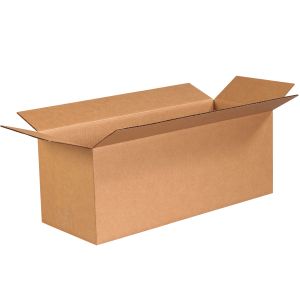 Box Packaging Long Corrugated Box, 24"x9"x9", ECT-32, Kraft - 2499