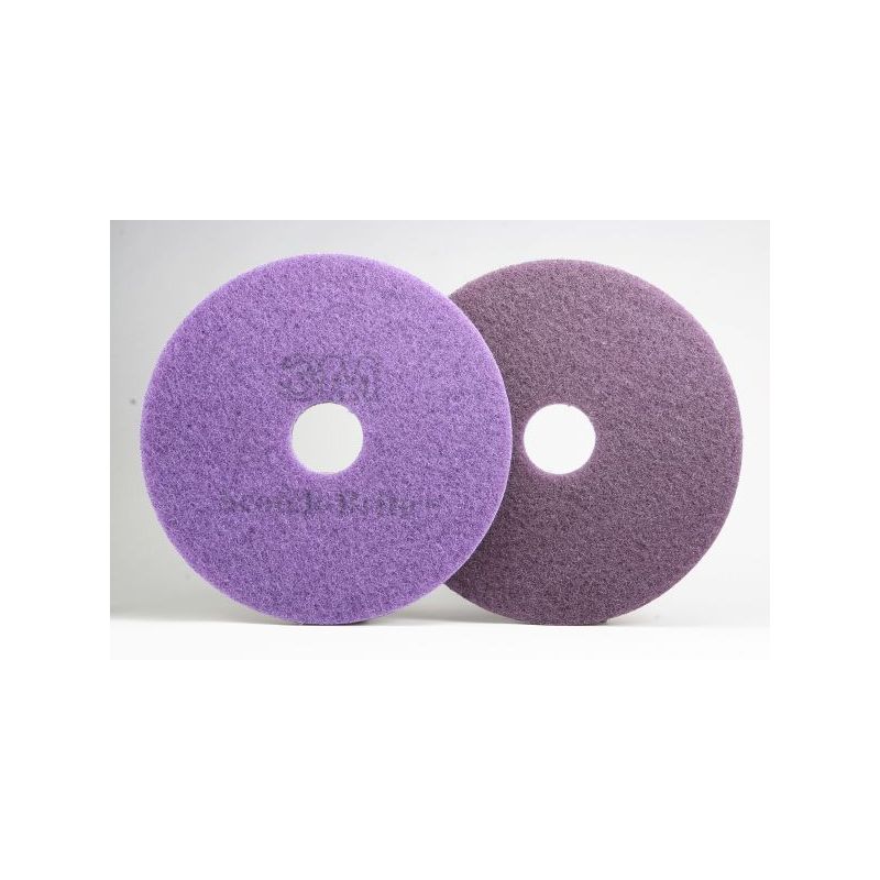 3M Purple Scotch-Brite Diamond Floor Pad Plus, 16" - 08743