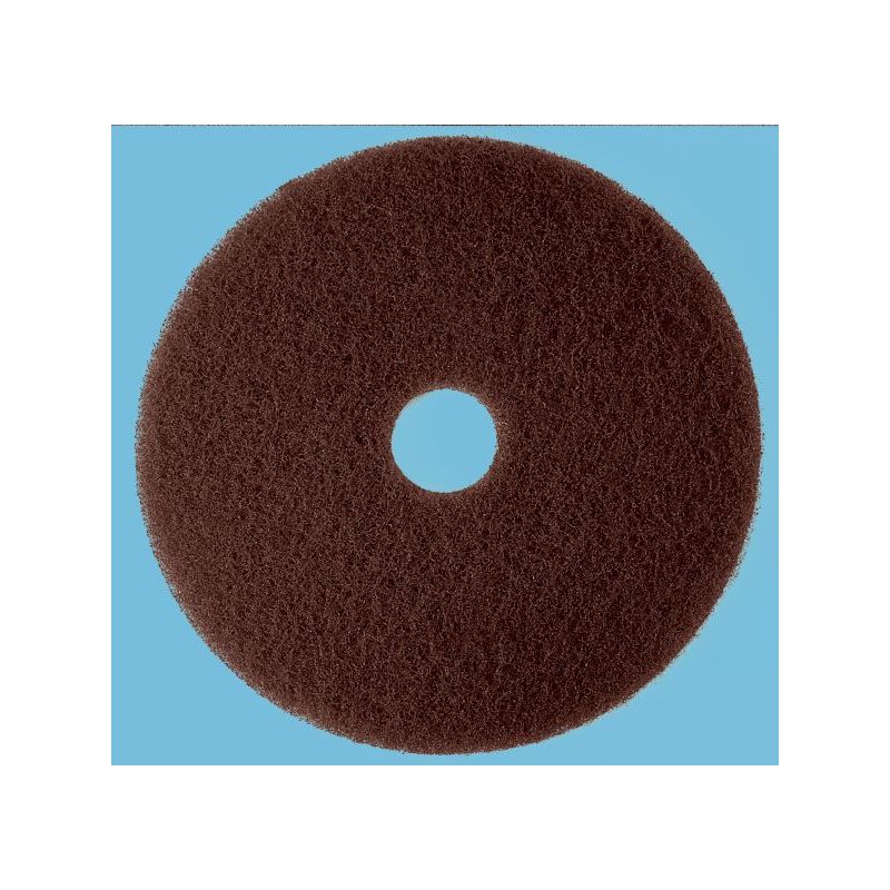 3M 7100 Brown Stripper Floor Pad, 21" - 08449