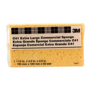 3M Commercial Size Sponge 7456-T, 4.4"x7.5" - 07456