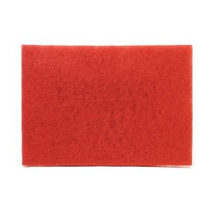 3M 5100 Red Buffer Floor Pad, 32" x 14" - 59066