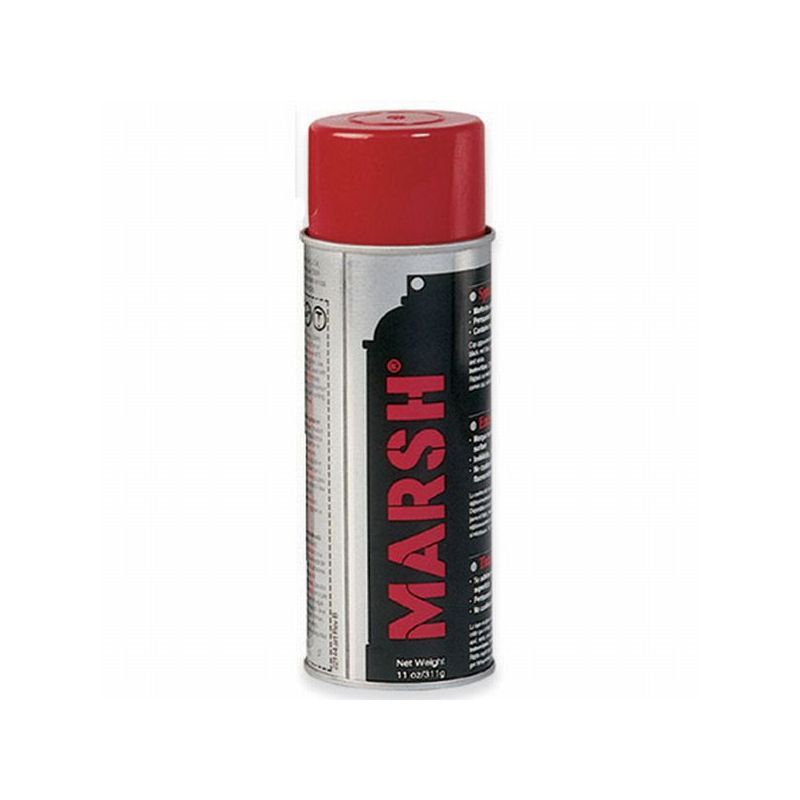 Box Packaging Marsh Stencil Ink Spray, Red - STSRED
