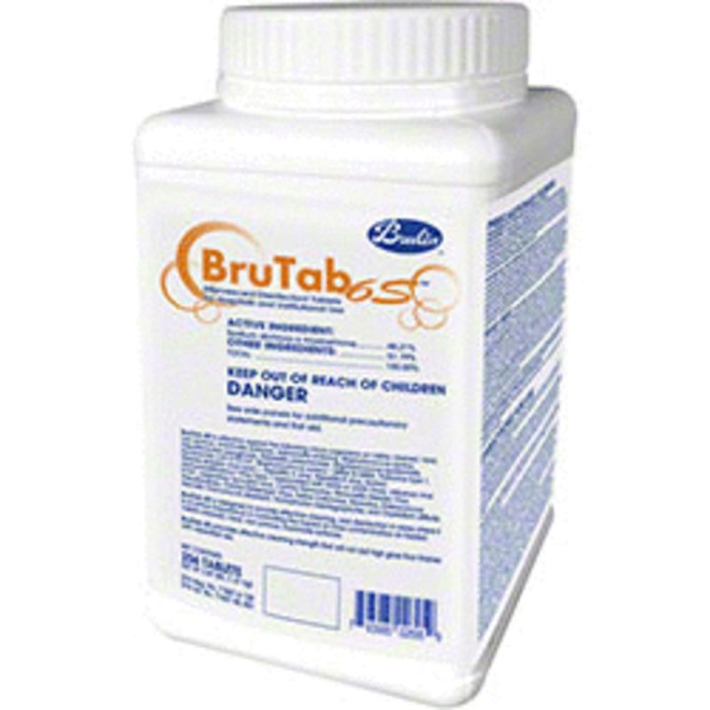 Brulin Brutab 6S Sanitizer Tablet, 13.1 g, for Gallons - 161021-8N