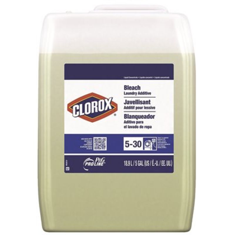 Clorox Clorox Bleach Laundry Additive, Closed Loop, 5 Gallon Pail - 70678
