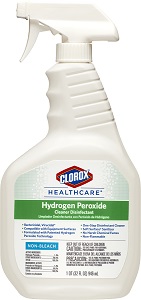 Clorox Healthcare Hydrogen Peroxide Cleaner Disinfectant, 32 oz Spray ...