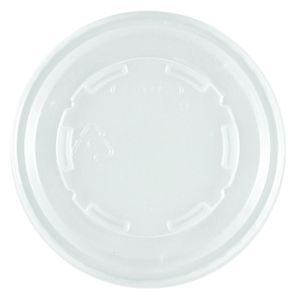Dart Portion Container Lids, Medium, Clear - PL200N