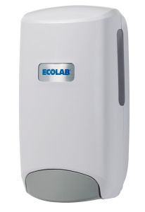Ecolab Nexa Classic Manual Dispenser, holds 1250 mL, White - 92023093