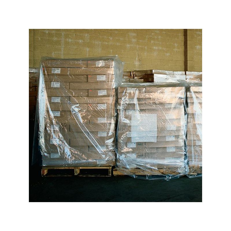 LK Packaging Low Density Polyethylene Gusseted Bag/Pallet Cover, 1.0Mil ...