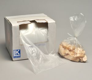 LK Packaging Utility Bags on Roll w/ Twist Ties, 12 x 18, 0.50 mil ...
