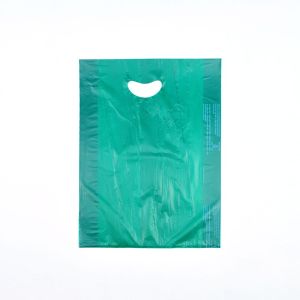 LK Packaging High Density Poly Merch Bag w/Handle, 13"x3"x21", 0.70 mil ...