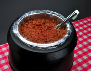 LK Packaging Value Plus Poly Pan Liner, 6 & 7 Qt Round Pans, 15 x 15, 0 ...