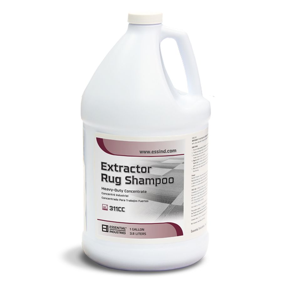 Essential Industries Extractor Rug Shampoo, 1 Gallon, Citrus - 311CC-GR4