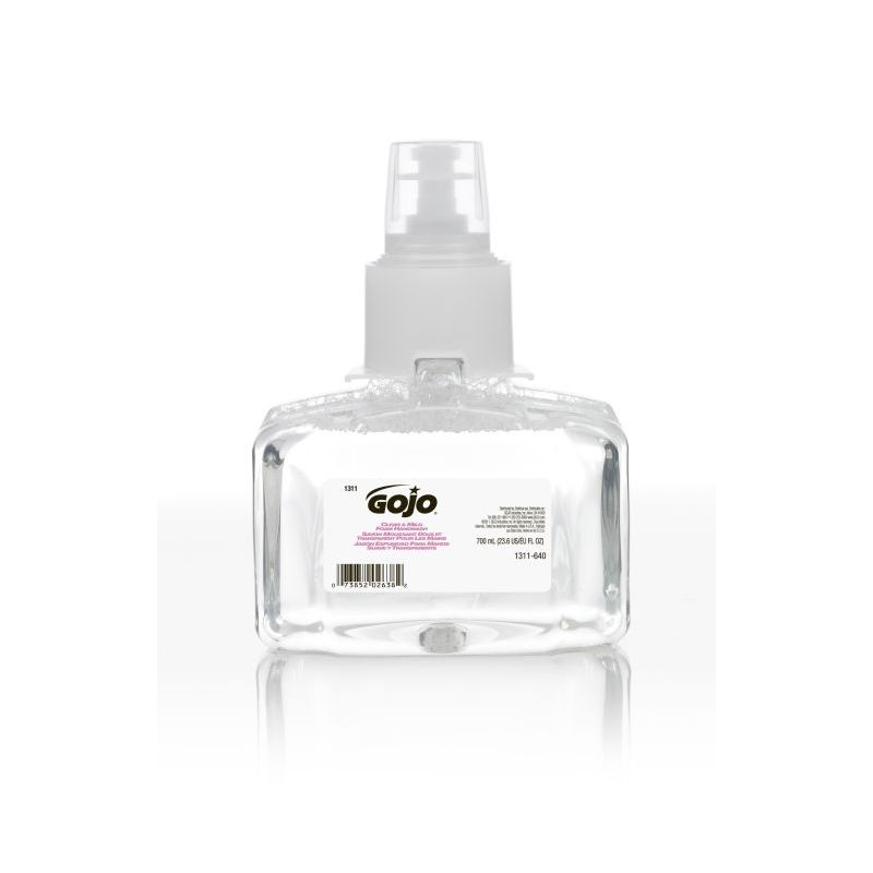 Signatry GOJO Clear & Mild Foam Handwash, 700mL LTX-7 Refill, Dye ...