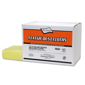 Pro Series Classic Treated Dust Cloths, 13"x17", Yellow - 78404C