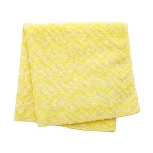 Rubbermaid HYGEN Microfiber Cleaning Cloth, 16"x16", Yellow - FGQ61000YL00