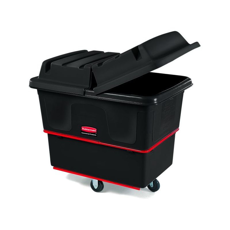 Rubbermaid Utility Truck with 5" Casters, Heavy-Duty, Black, 20 cu ft ...