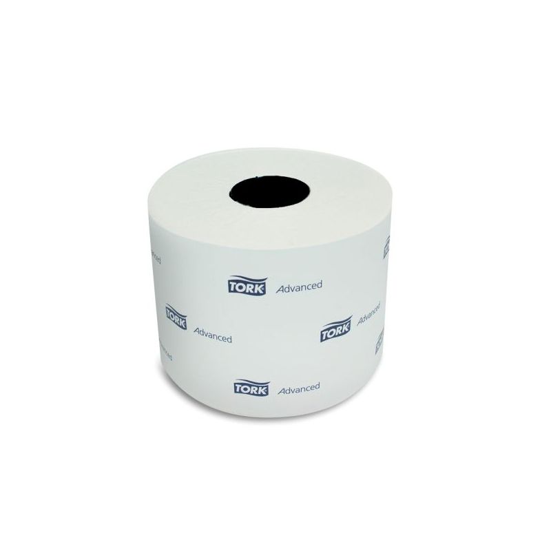 Tork Tork Advanced High Capacity Toilet Paper, 2-Ply, White, 3.8x3.9 ...