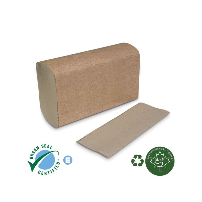 Tork Universal Multi-Fold Hand Towels, 1-Ply, Natural, 9.1x9.5" - MK520A