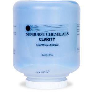 Sunburst Chemical Clarity Rinse Additive, 1- 5 lb/cs - 6827S1
