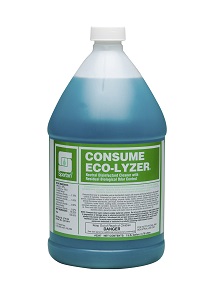 Spartan Consume Eco-Lyzer Disinfectant Cleaner, 1 Gallon, Floral - 3297-04