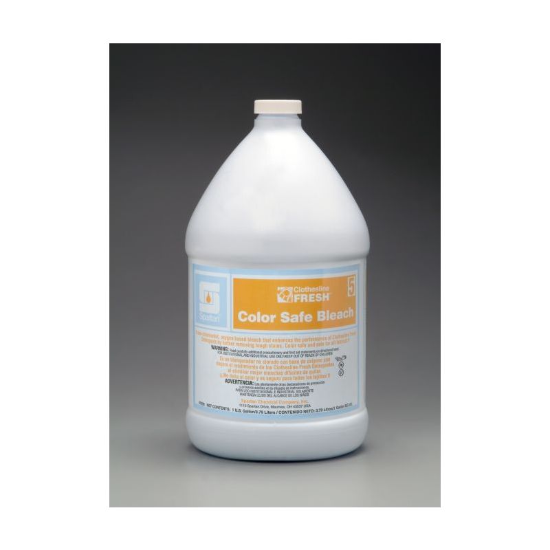 Spartan Clothesline Fresh 5 Color Safe Bleach, 4- 1 gal/cs - 7005-04