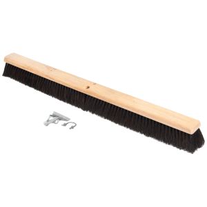 Carlisle Flo-Pac Horsehair Blend Floor Sweep, 36", Black - 4504303