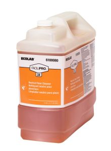 Ecolab Facilipro Neutral Floor Cleaner, 2.5 Gallon, Fresh Citrus - 6100080