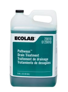 Ecolab Pathways Drain Treatment, 2.5 Gallon, Citrus - 6129810