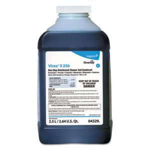 Diversey Virex II 256 One-Step Disinfectant Cleaner, 2.5 L J-Fill ...