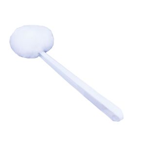 Janico Bristles Acrylic Bowl Mop, 18", White - 4100