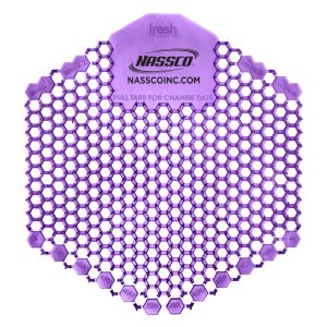 Nassco Pro Series Wave 3D Enzymatic Urinal Screen, Fabulous, Purple - N ...