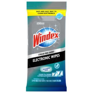 Windex Electronics Cleaning Wipes - 319248