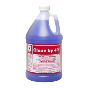 Spartan Clean by 4D Disinfectant Cleaner, 1 Gallon, Fresh - 1011-04