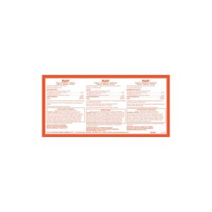 Spartan Clean on the Go, Label for HALT Cleaner & Disinfectant, 4" x 8 ...