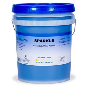 Sunburst Chemical Sparkle Concentrated Rinse Additive, 5 Gallon Pail ...
