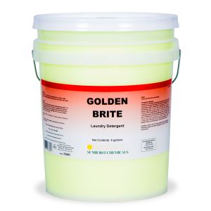 Sunburst Chemical Golden Brite Laundry Detergent, 5 Gallon Pail - 783605